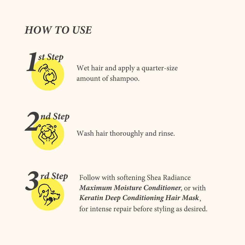 Moisturizing Shampoo for Dry, Curly & Natural Hair | Maximum Moisture ...